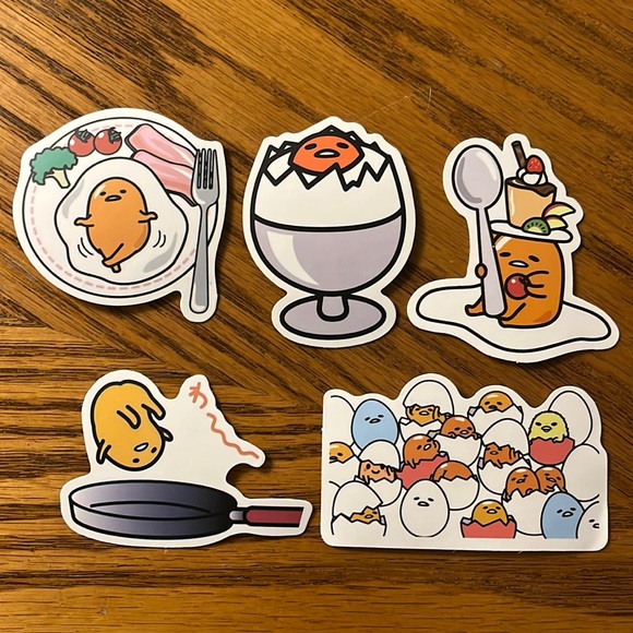 Gudetama | Design | Gudetama Sticker Bundle | Poshmark